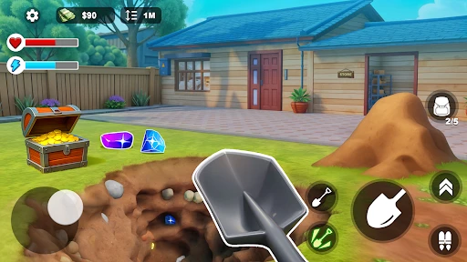 Download Gold Miner: Fun Mining Games - Play on Frivlyz