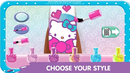 Download Hello Kitty Nail Salon - Play on Frivlyz