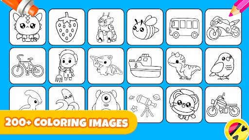Download Kids Coloring Pages For Boys - Play on Frivlyz