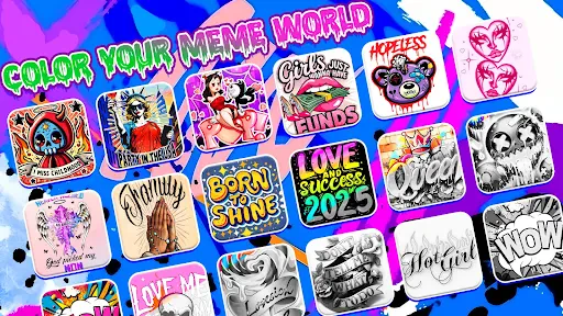 Download Meme Color Pro：Color by Number - Play on Frivlyz