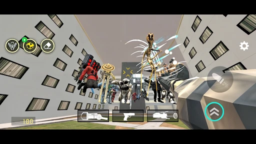 Download Nextbots In Playground mod - Play on Frivlyz