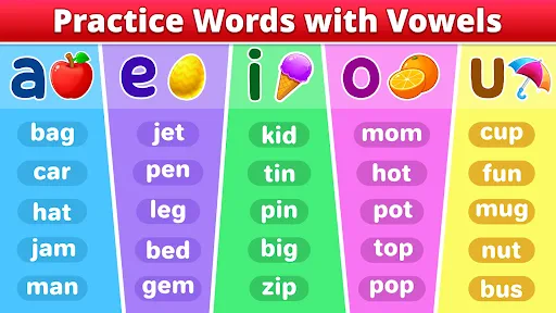 Download Spelling & Phonics: Kids Games - Play on Frivlyz